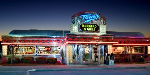 Location – Tom's Burgers and Grill